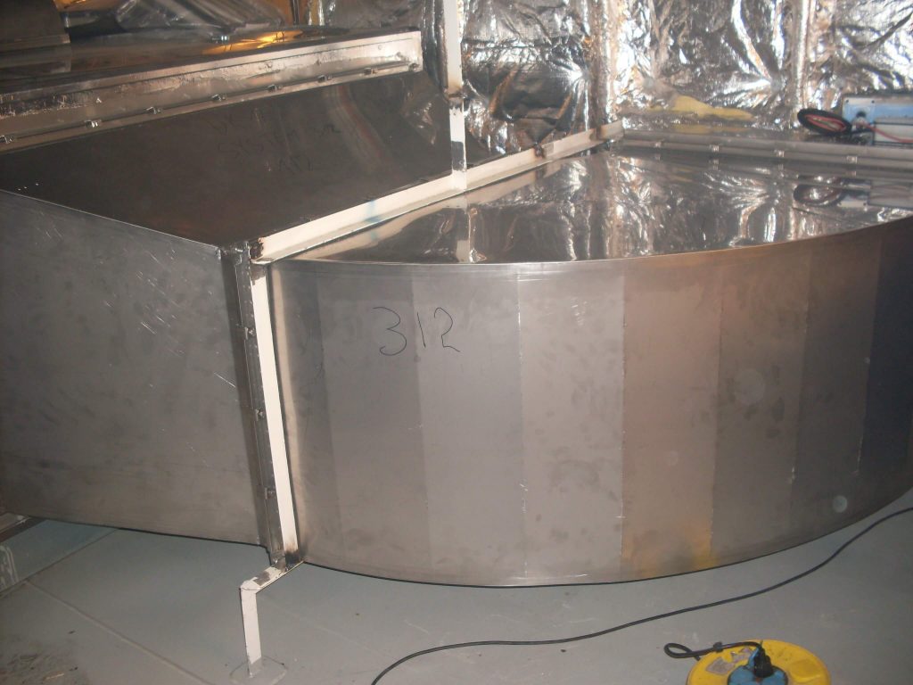 Air inlet ducts fabrication - Mainstar